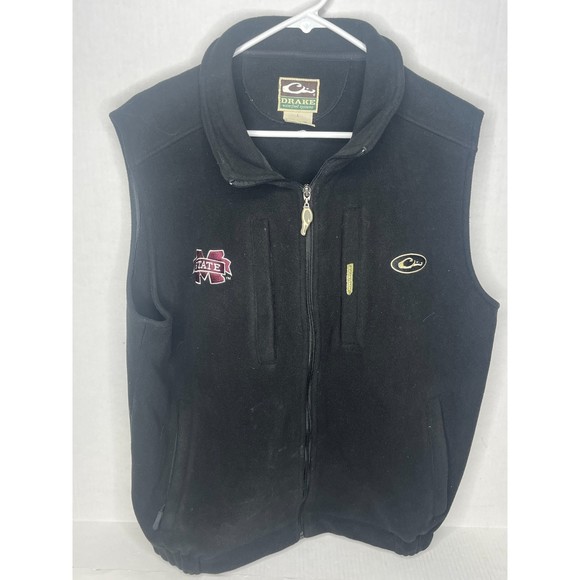 Drake | Jackets & Coats | Mens Drake Miss State Vest Black Lg | Poshmark